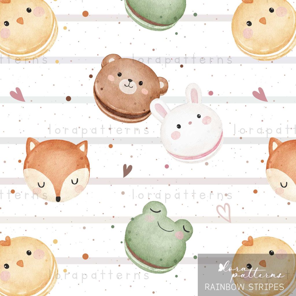 [Non-Exclusive] Cute Macarons - Lorarts